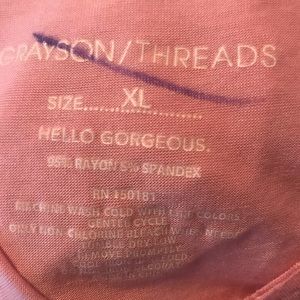 Grayson Threads | Tops | Grayson Threads Xl Graphic Tee Pink | Poshmark